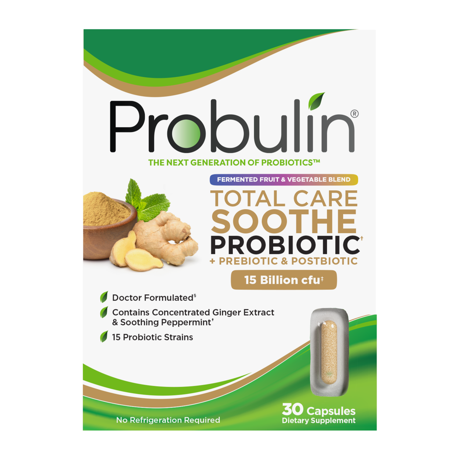 Total Care Soothe Probiotic Capsules - 30 Count – Healist Wholesale