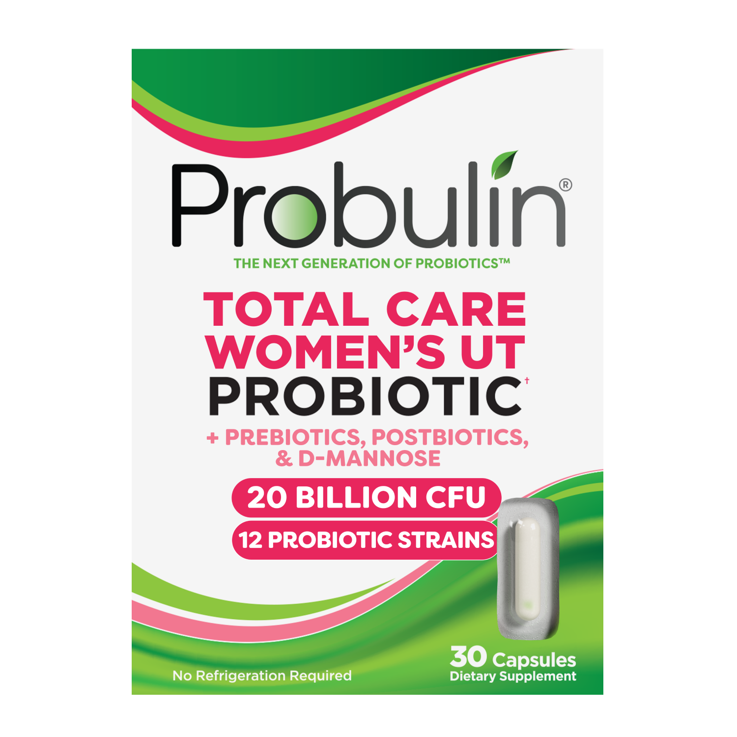 Total Care Women’s UT Probiotic Capsules - 30 Count – Healist Wholesale